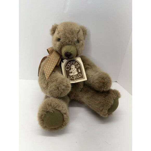 Unique Vintage | Toys | Coopers World Benny Bear Brown Jointed Teddy 3 ...